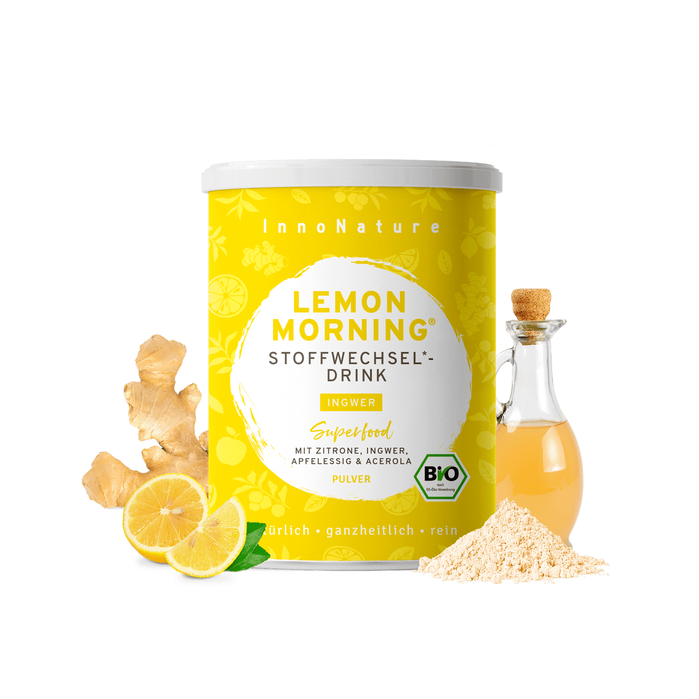 Lemon Morning®: Stoffwechsel Pulver mit Vitamin C – InnoNature